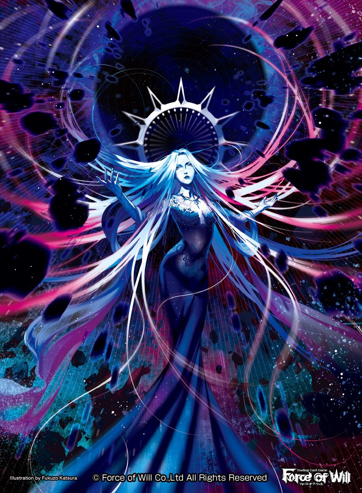 Safebooru - 1girl artist name blue eyes blue hair blue skin breasts cleavage copyright name ...