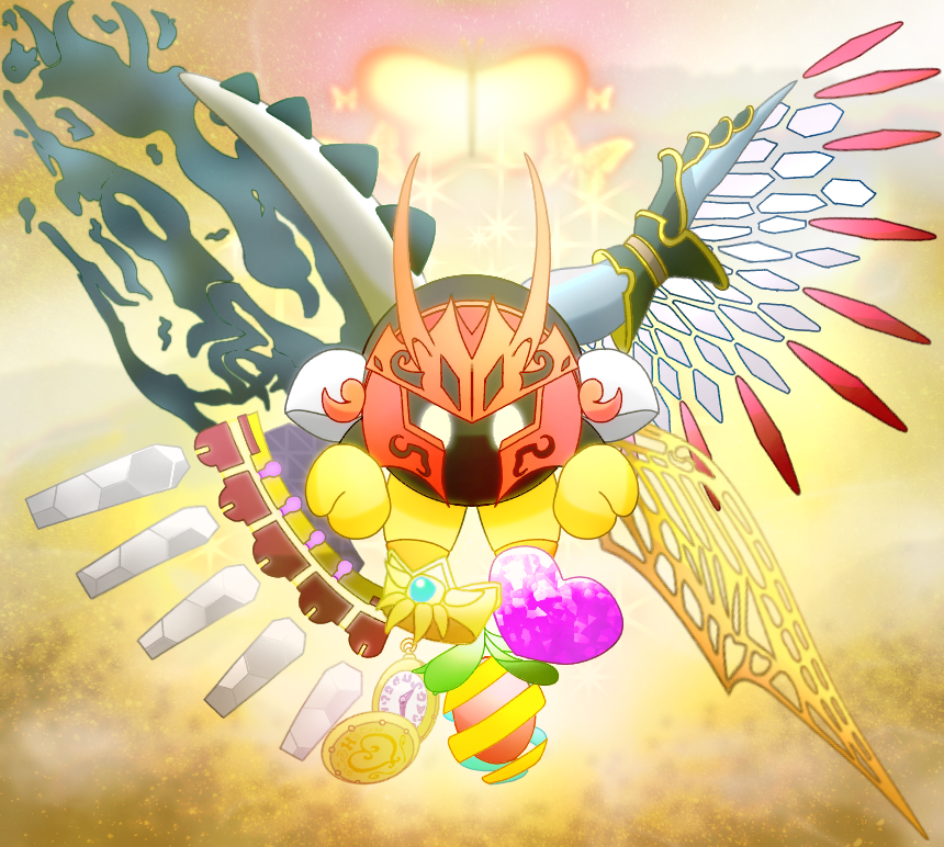 Safebooru - 1boy angel wings bug butterfly butterfly wings commentary ...