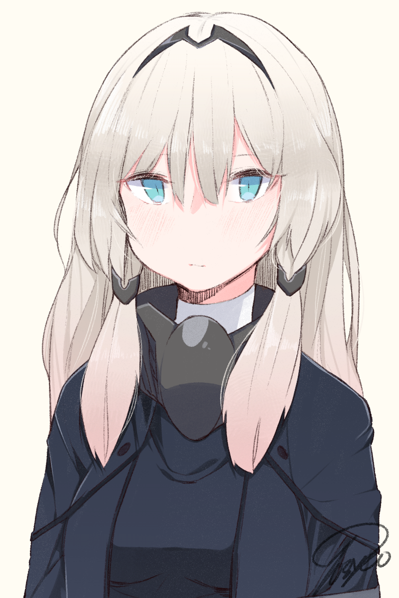 Safebooru - 1girl an-94 (girls frontline) blonde hair blue eyes ...