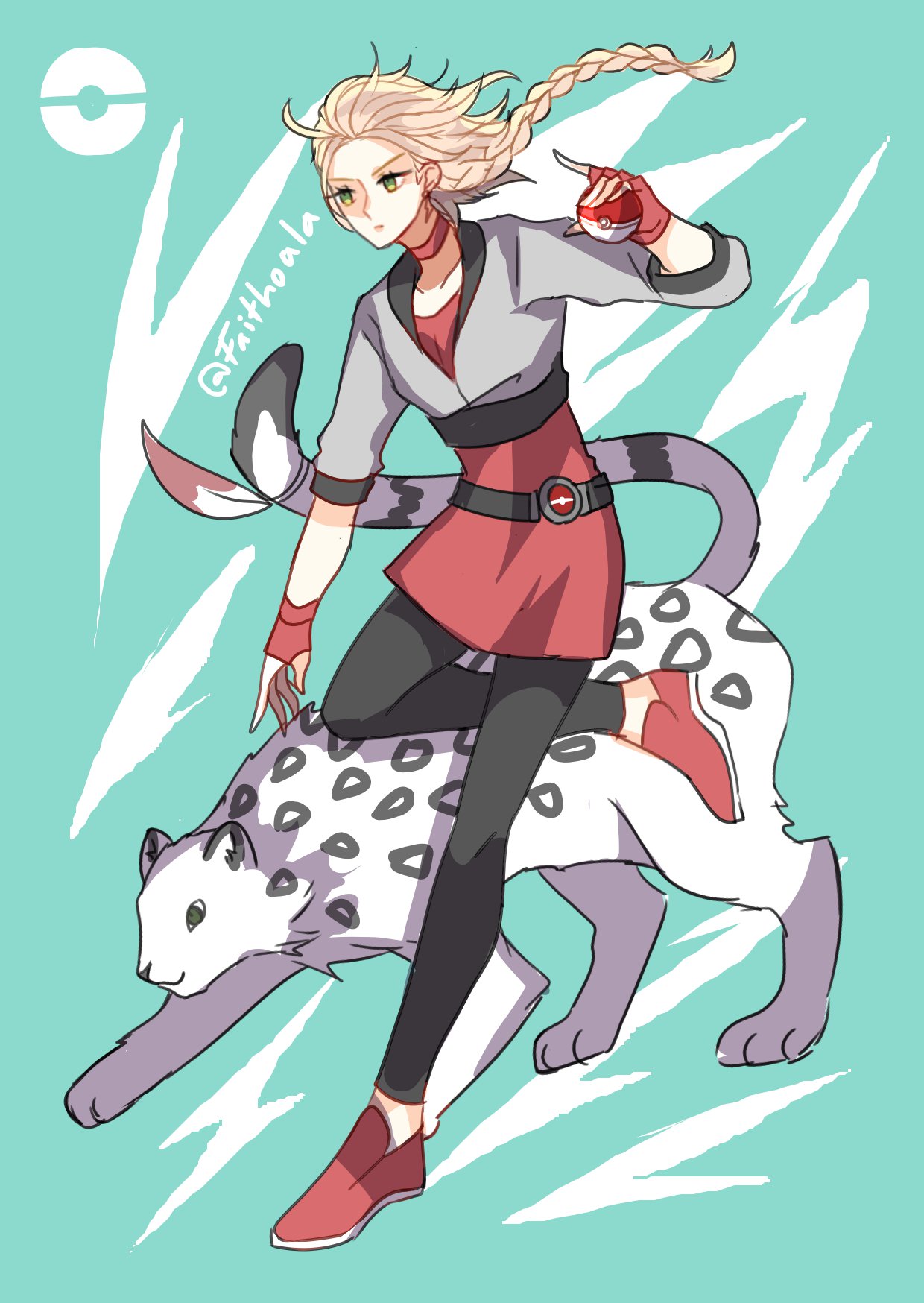 Safebooru - 1girl alternate costume animal blonde hair braid cosplay ...