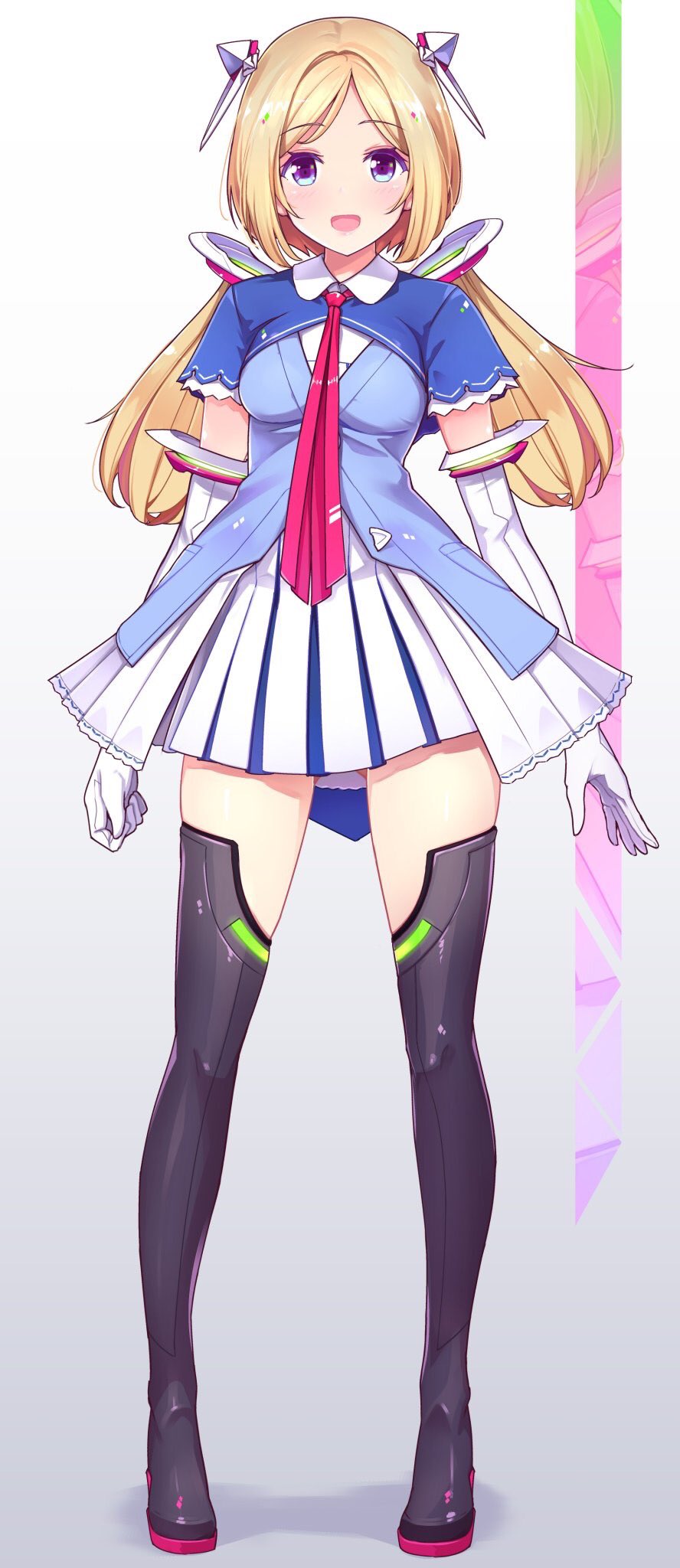 Safebooru - 1girl aki rosenthal aki rosenthal (character) azumi akitake bangs black legwear ...