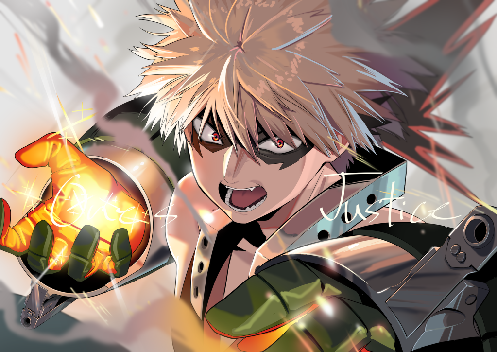 Safebooru - 1boy bakugou katsuki blonde hair boku no hero academia ...
