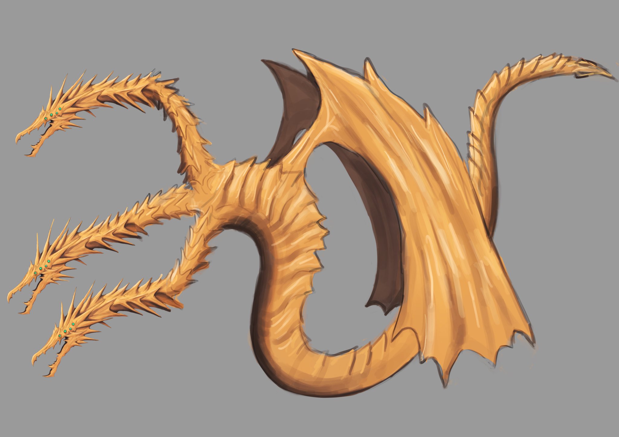 Safebooru - 1boy aki (2345hello) aura dragon dragon horns extra eyes ...