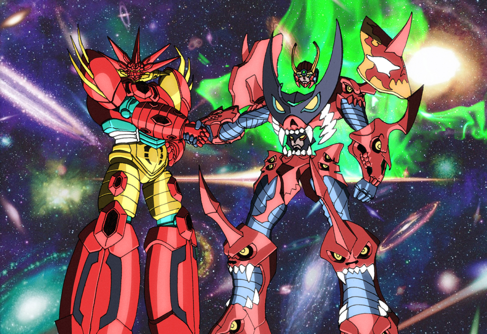 Safebooru - crossover galaxy getter-emperor getter rays getter robo ...