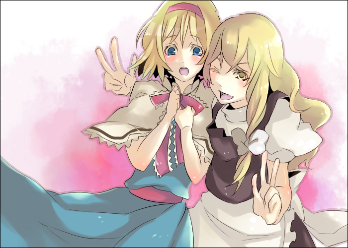 Safebooru - alice margatroid blonde hair blue eyes blush hair ribbon hair ribbons hairband ...