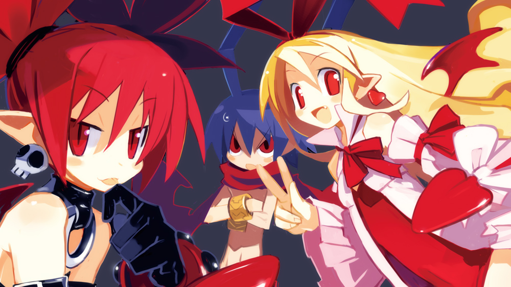 Safebooru - disgaea disgaea 3 etna flonne flonne (fallen angel) harada ...
