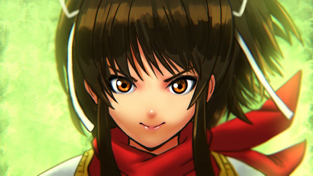 Safebooru - asuka (senran kagura) brown eyes brown hair commentary ...