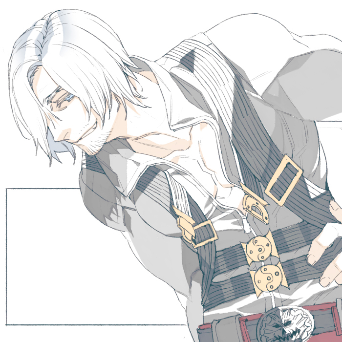 Safebooru - 1boy belt buckle blue eyes buckle collarbone dante (devil may cry) devil may cry ...