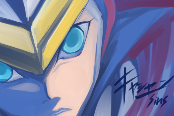 Safebooru - casshern casshern sins cyborg face green eyes helmet mask ...