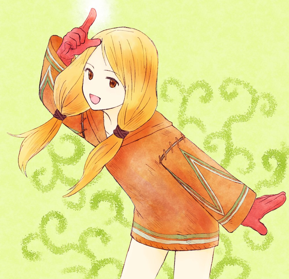 Safebooru - 1girl blonde hair brown eyes dress final fantasy final ...