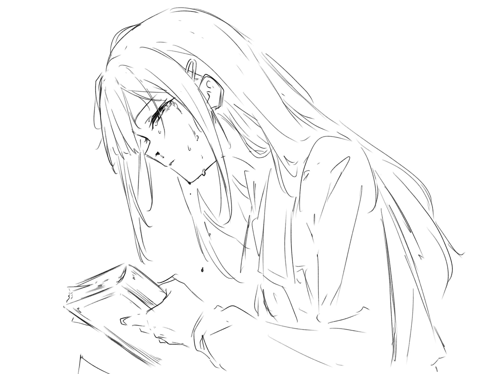 Safebooru - 1girl bang dream! bang dream! it's mygo!!!!! book crying ...