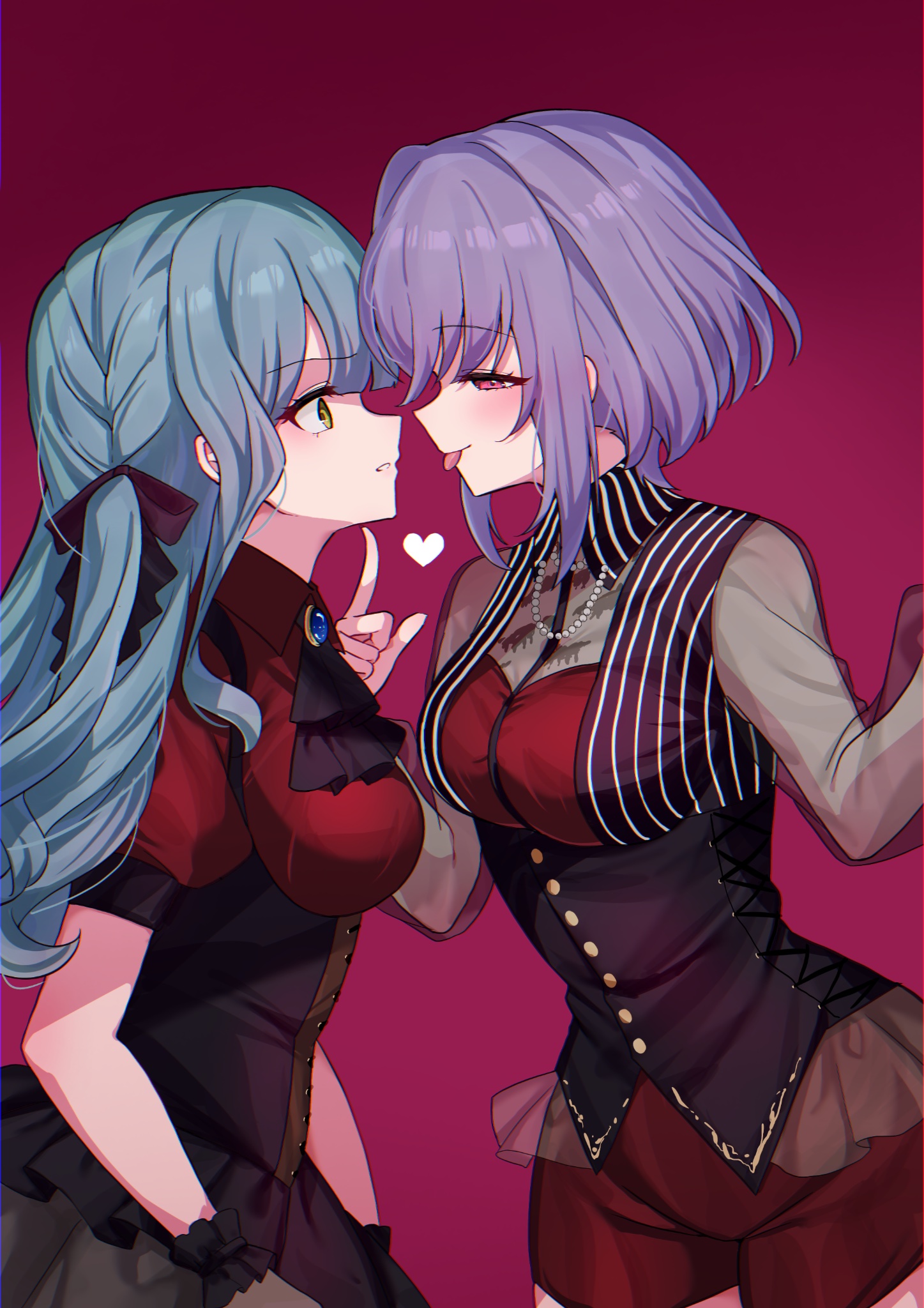 Safebooru - 2girls amoris (bang dream!) ascot bang dream! bang dream! it's mygo!!!!! black ascot ...