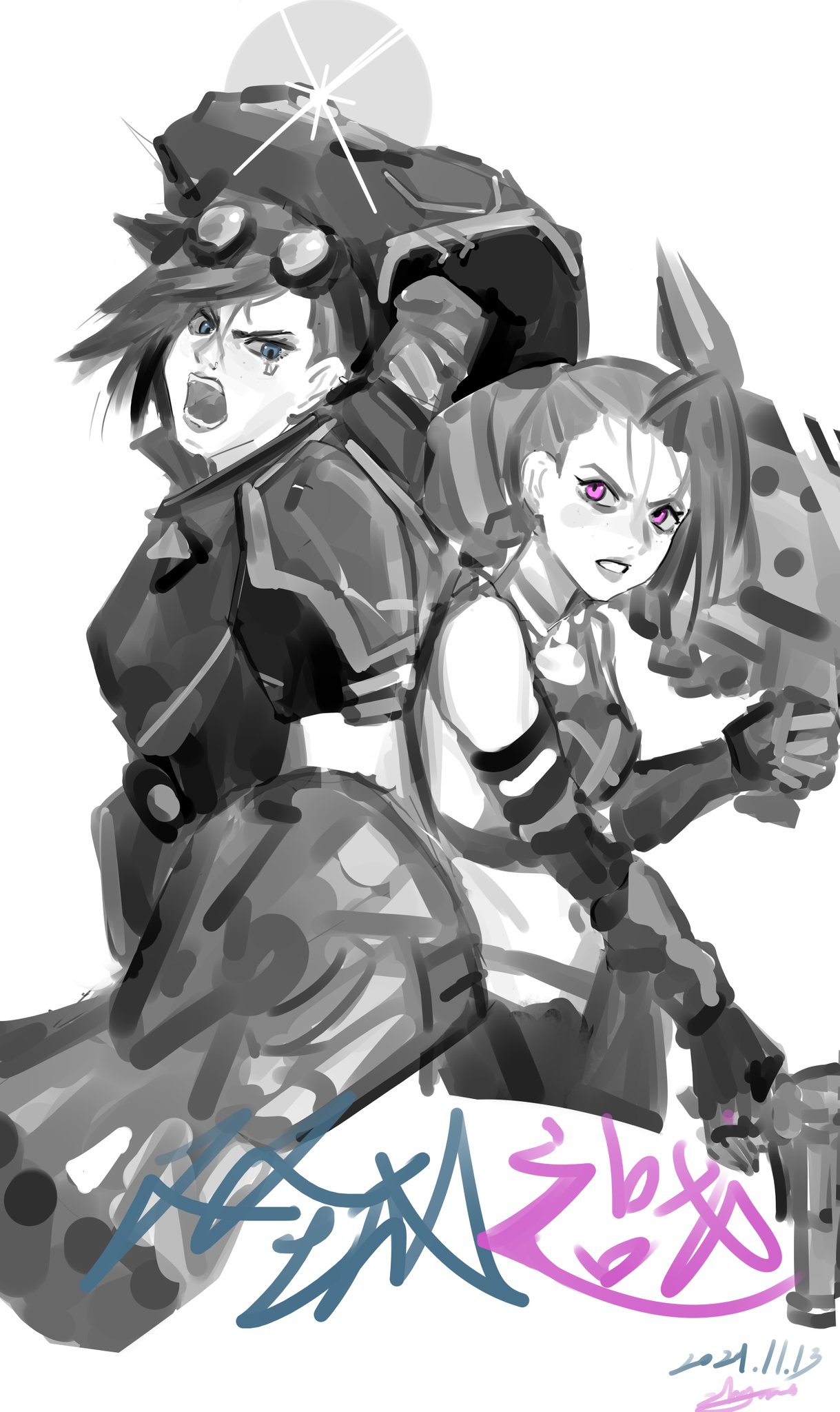 Safebooru 2girls Arcane League Of Legends Arcane Jinx Arcane Vi Back 2592