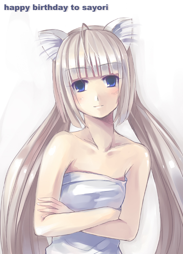 Safebooru Bla Artist Blonde Hair Blue Eyes Blush Cat Ears Happy 3996