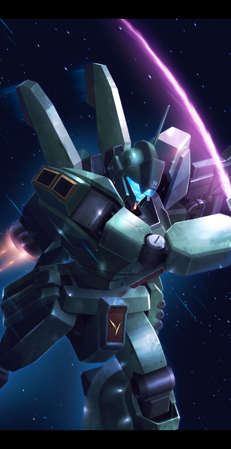 Safebooru - blue visor char's counterattack earth federation energy ...