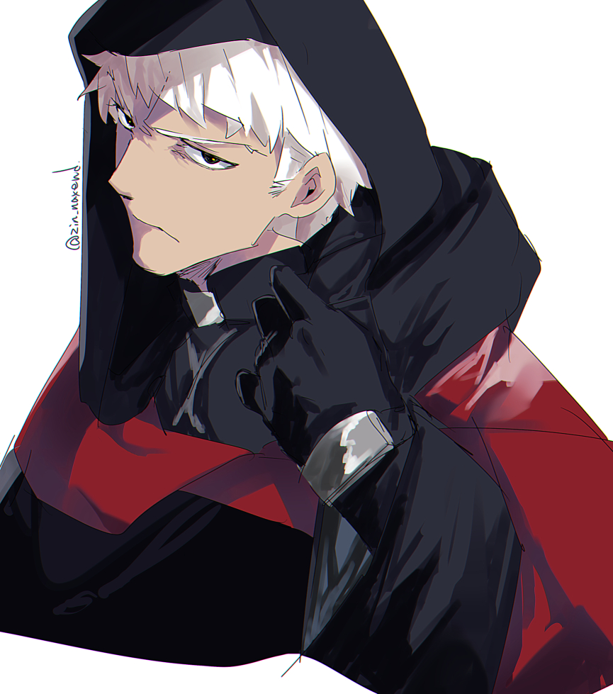 Safebooru - 1boy archer (fate) armor artist name black coat coat ...