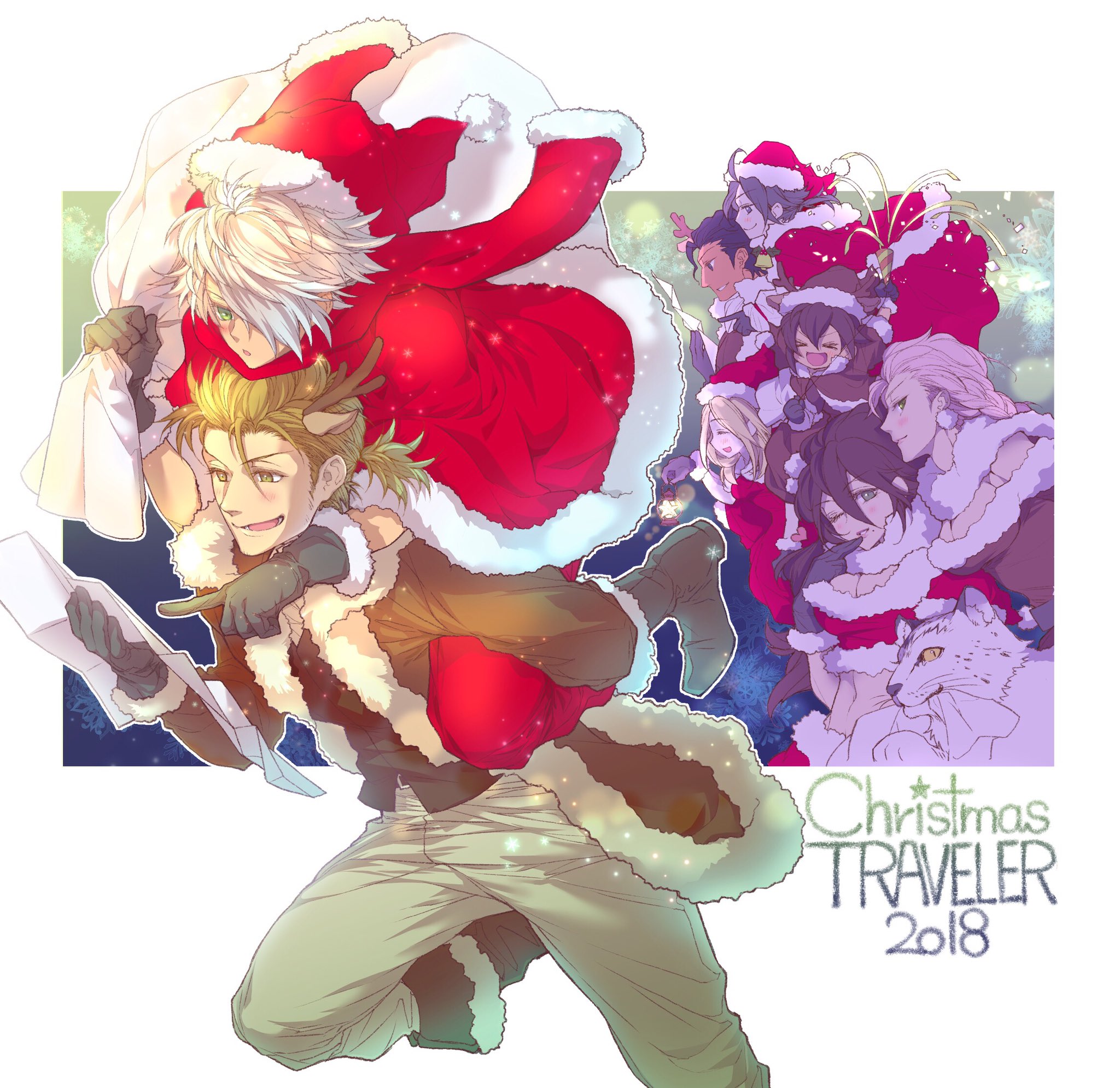 Safebooru - alfyn (octopath traveler) alternate costume animal costume ...