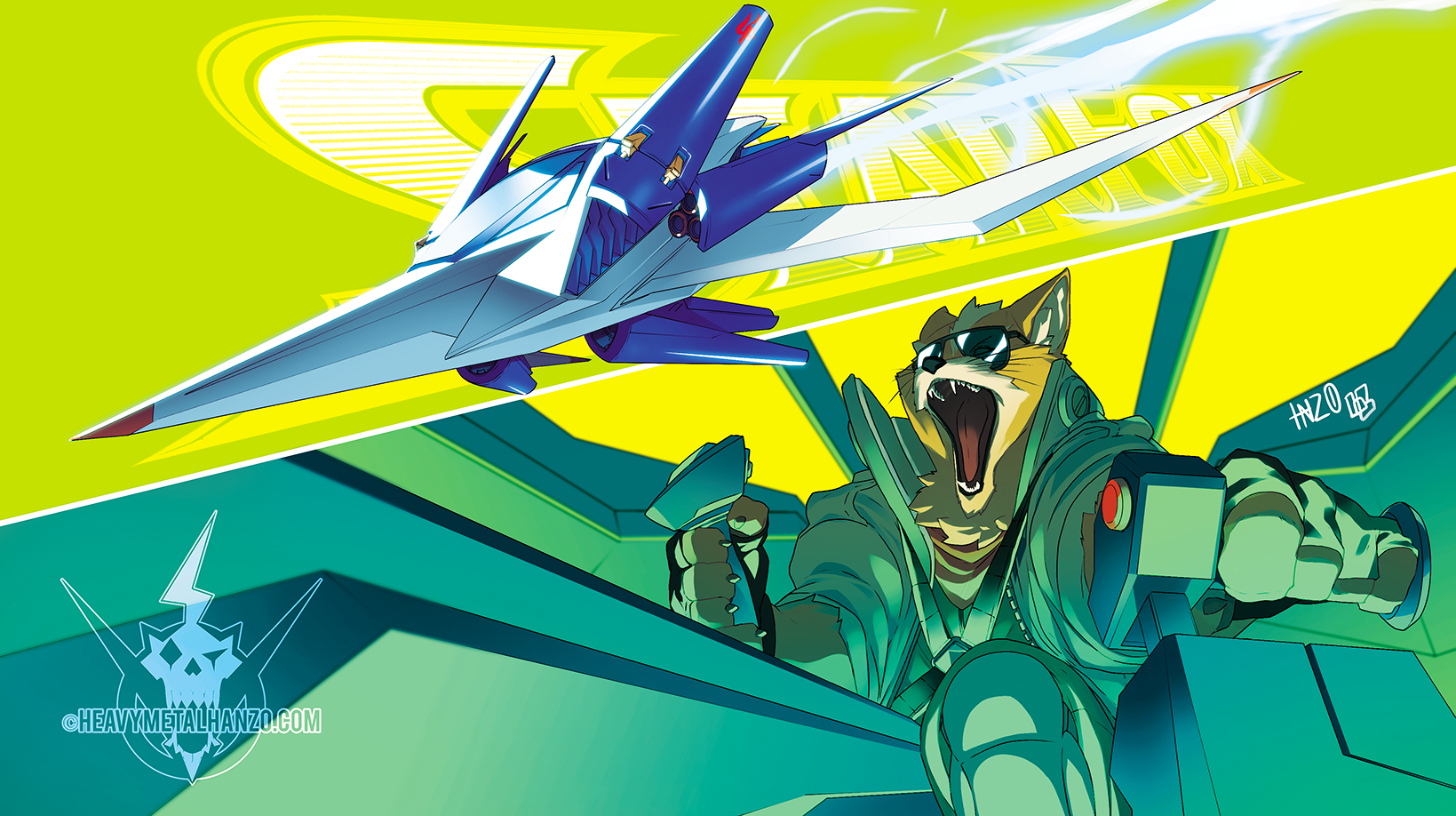 Safebooru - 1boy animal ears arwing cockpit controller fox ears fox ...