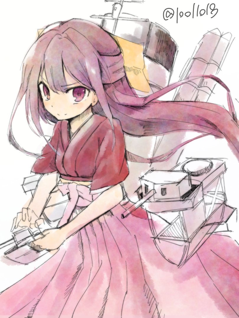 Safebooru - 10011018 1girl bangs blush bow cannon closed mouth eyebrows ...