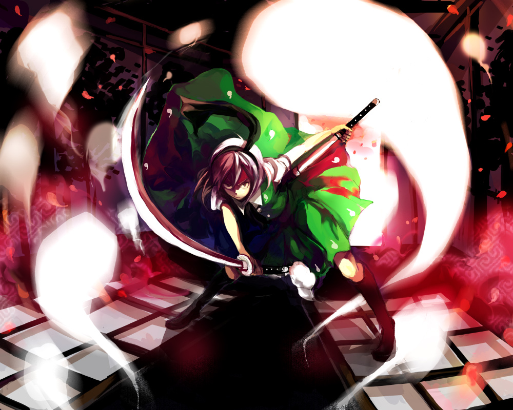 Safebooru - konpaku youmu (ghost) myon sword toriko toriko (artist ...