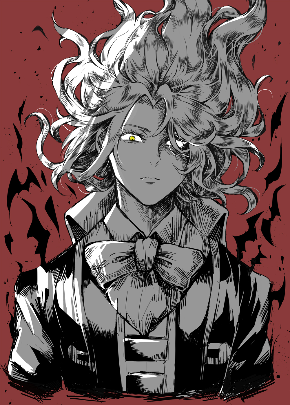 Safebooru - 1boy alucard (castlevania) bat (animal) bow bowtie ...