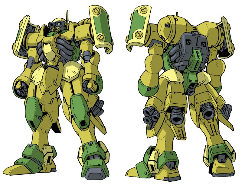 Safebooru - back batalla color variation commentary request comparison ...