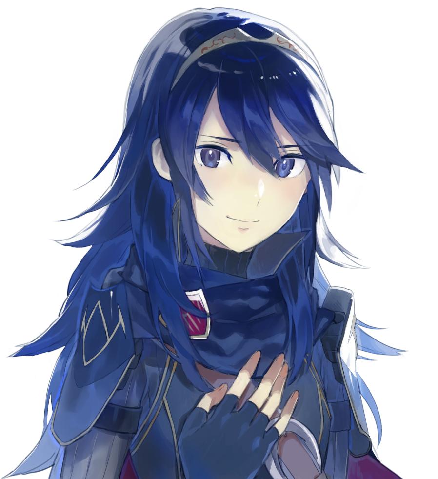 Safebooru - 1girl aisutabetao blue eyes blue hair blush cape fingerless gloves fire emblem fire ...