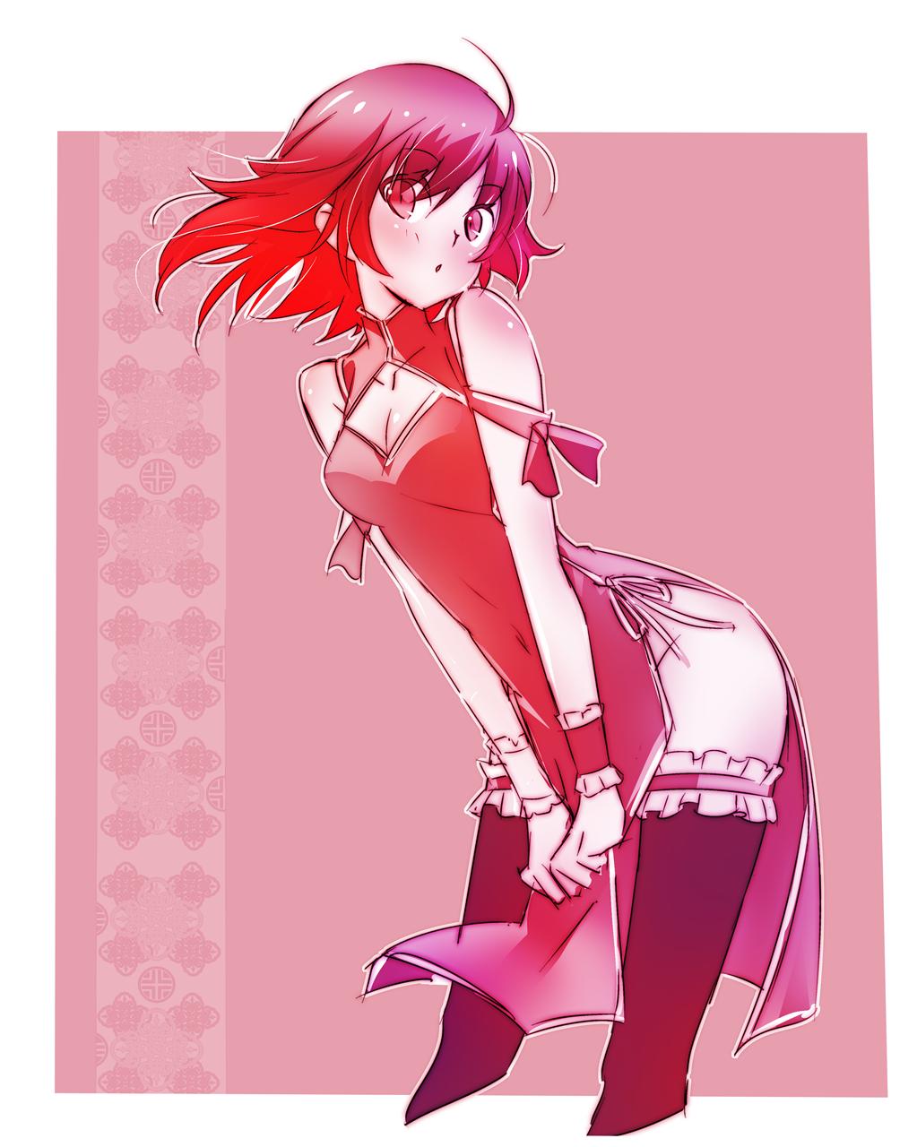 Safebooru - 1girl black hair china dress chinese clothes cleavage cutout covered navel dress ...