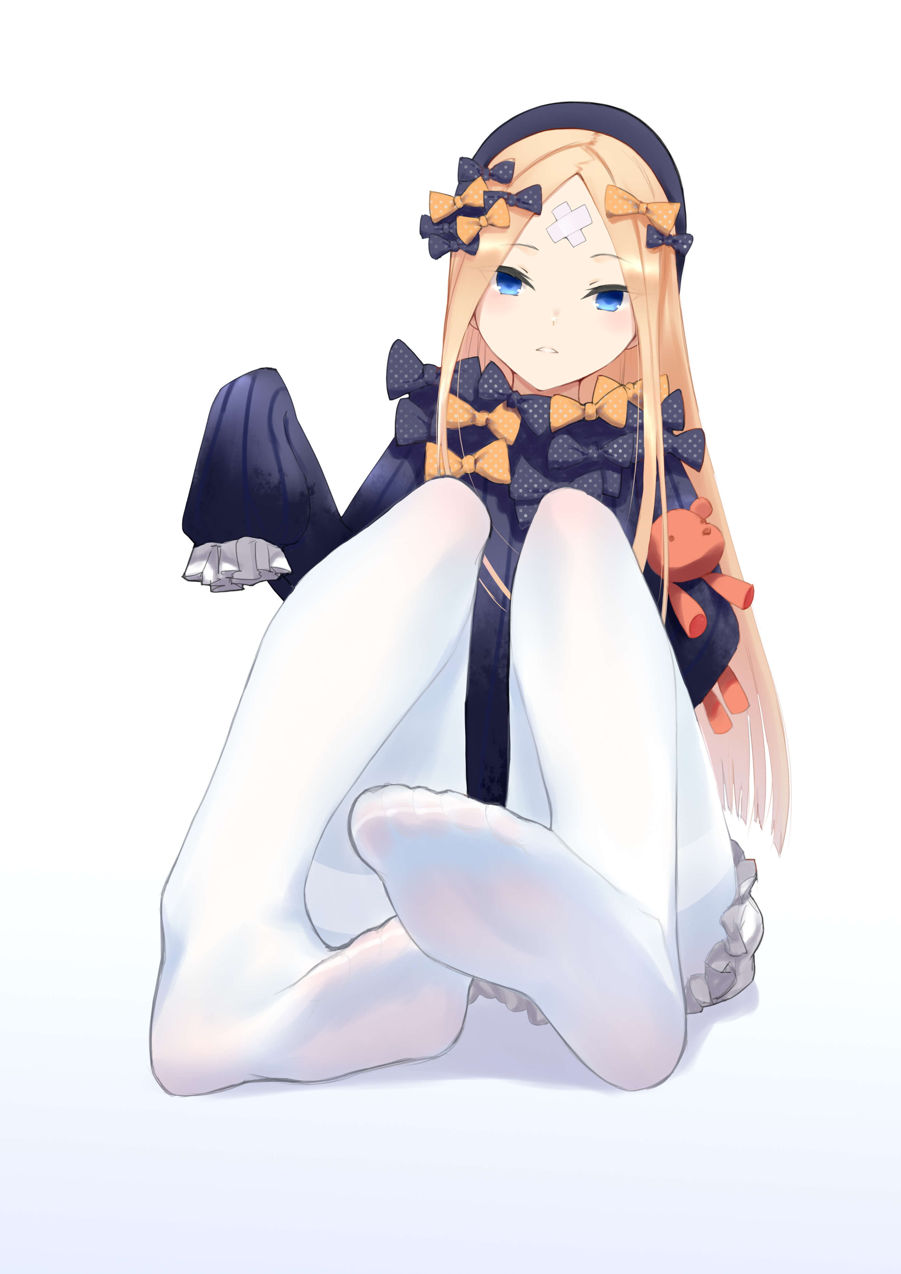 Safebooru - 1girl abigail williams (fate/grand order) absurdres bandaid on forehead bangs black ...