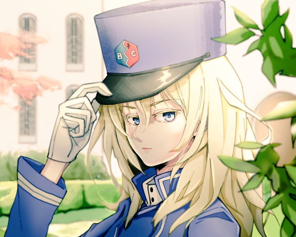 Safebooru - 1girl adjusting headwear bangs bc freedom (emblem) bc ...