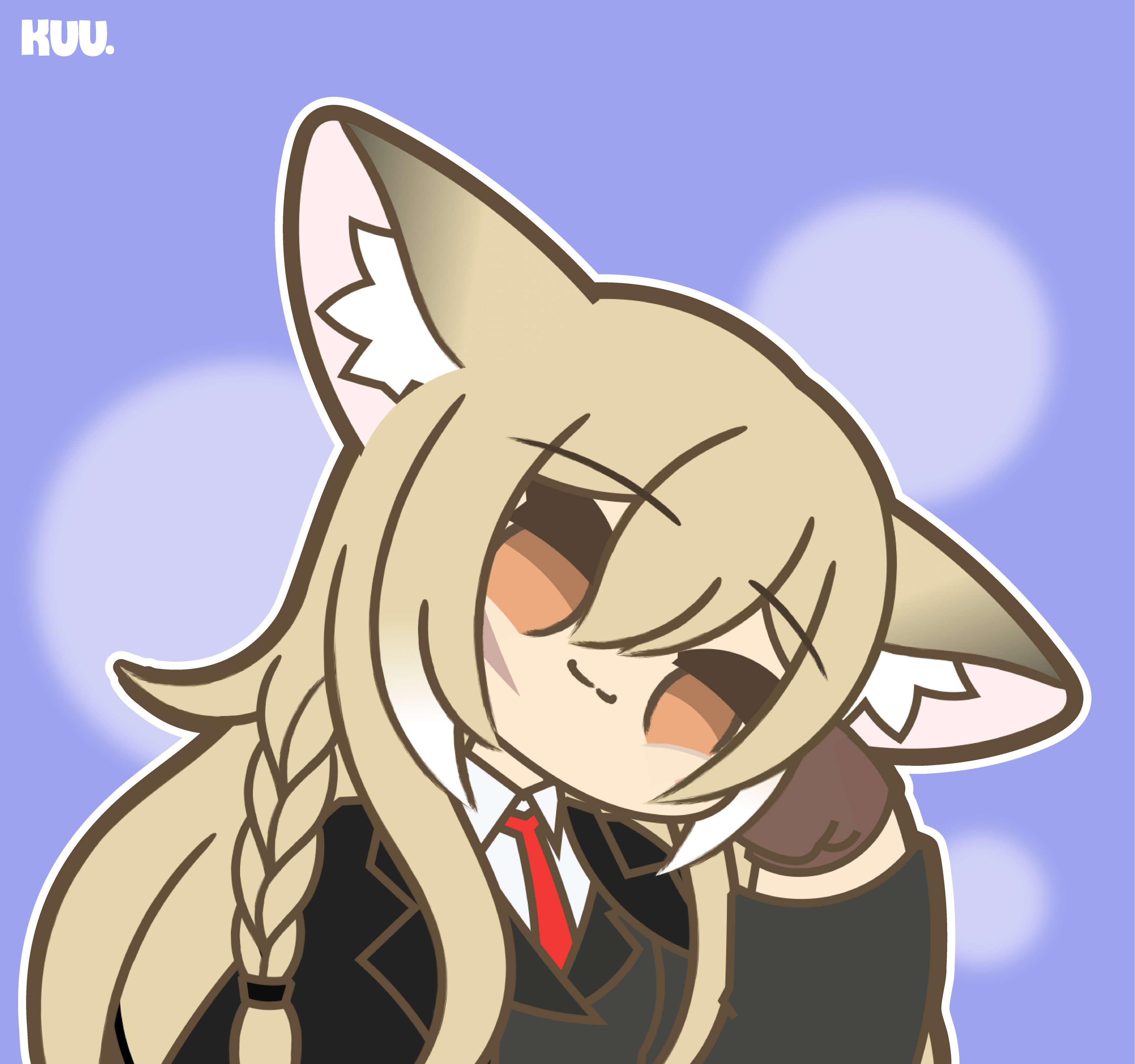 Safebooru - 1girl absurdres animal ear fluff animal ears arknights artist name black jacket ...