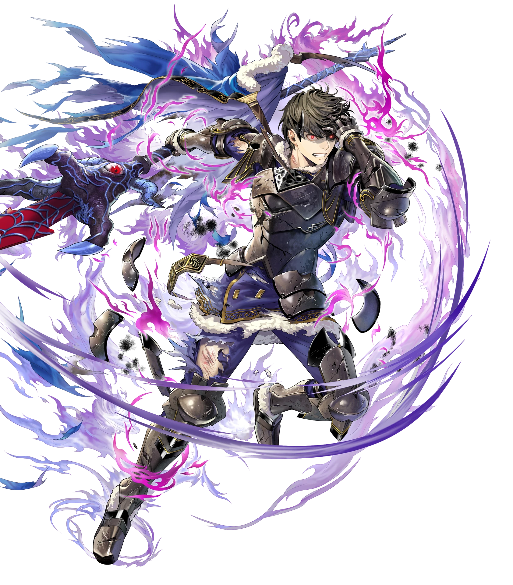 Safebooru - 1boy armor berkut (fire emblem) cape fire emblem fire ...