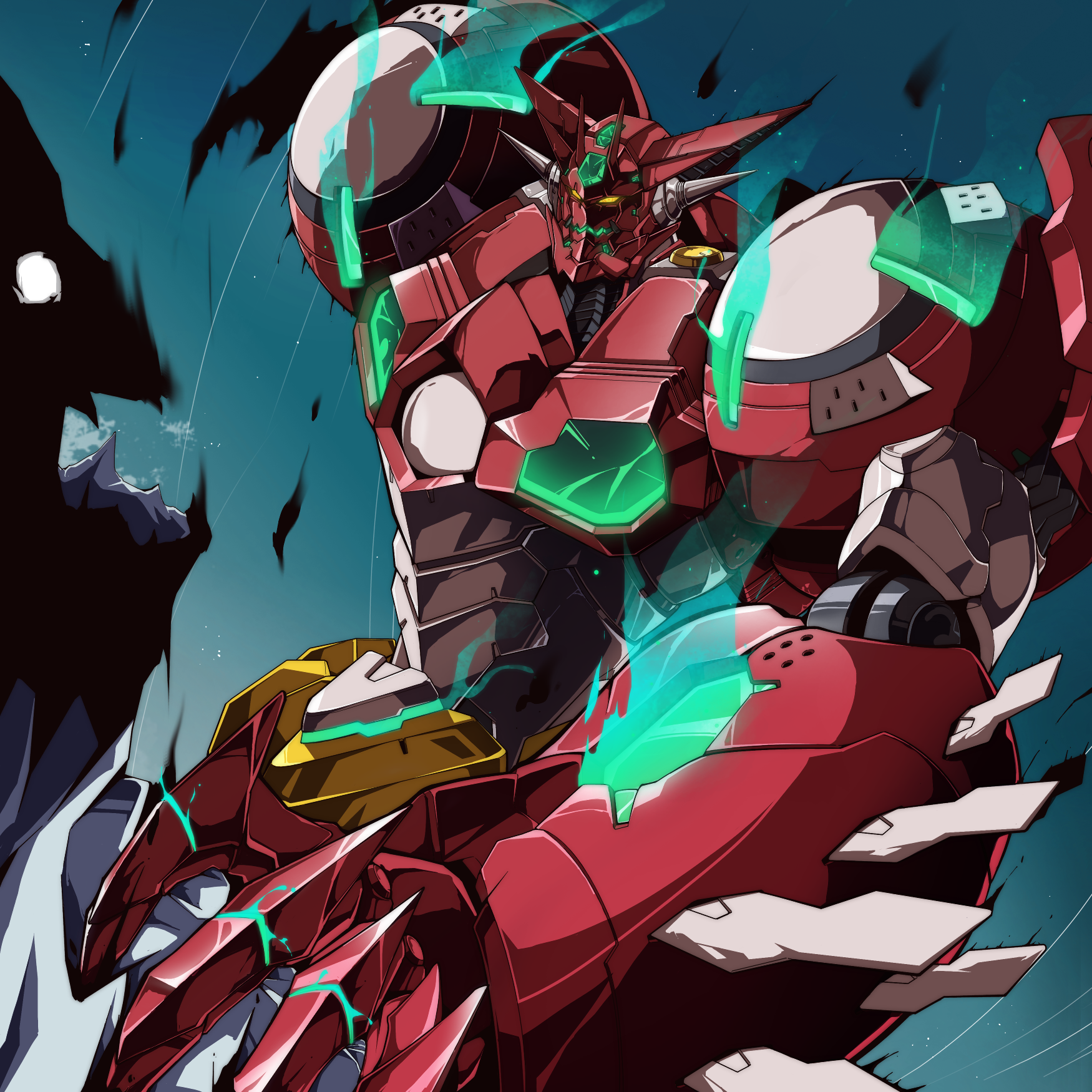 Safebooru - broken claws gamiani zero getter-1 (devolution) getter robo getter robo devolution ...