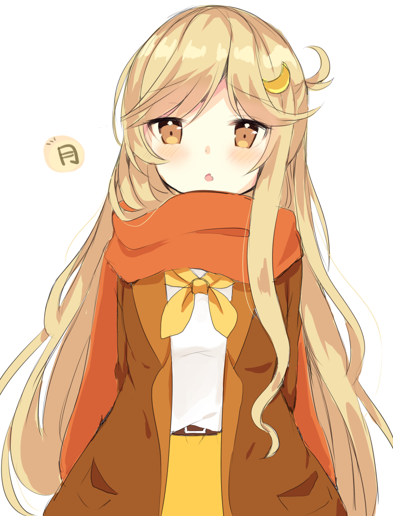 Safebooru 1girl Arms Behind Back Belt Belt Buckle Blonde Hair Blush