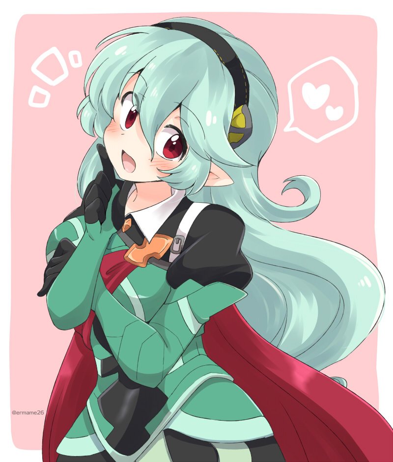 Safebooru - 1girl alternate color armor black hairband cape corrin (fire emblem) corrin (fire ...