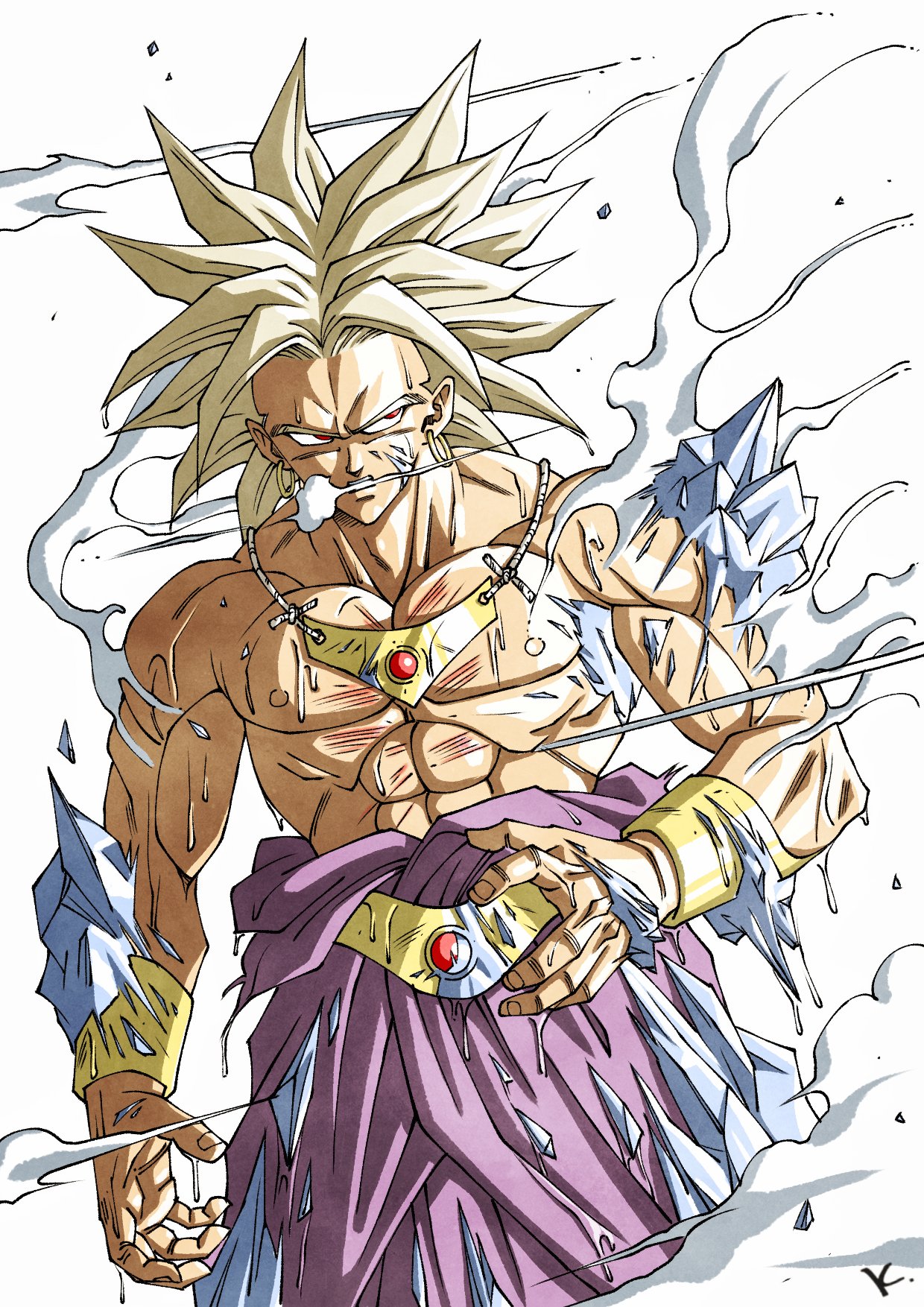 Safebooru - 1boy abs broly (dragon ball z) dragon ball dragon ball z ...
