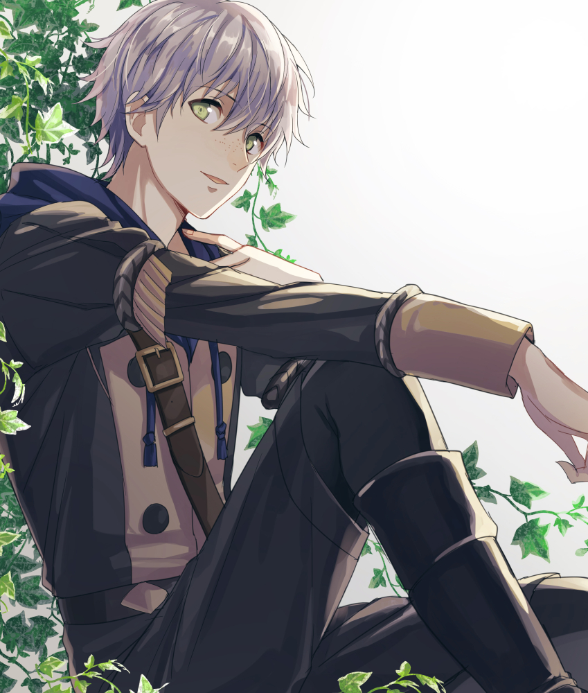 Safebooru - 1boy ashe duran blue hair boots fire emblem fire emblem: three houses fire emblem ...