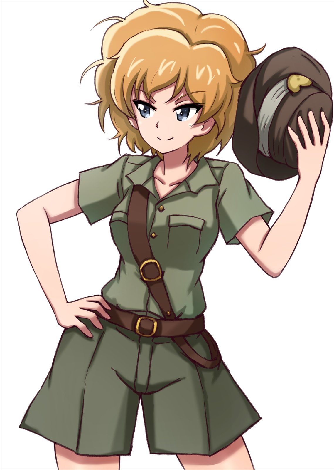 Safebooru - 1girl bangs belt belt buckle buckle collarbone girls und ...