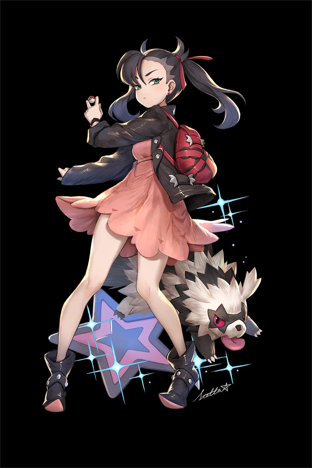 Safebooru - 1girl aqua eyes asymmetrical hair backpack bag bangs black ...