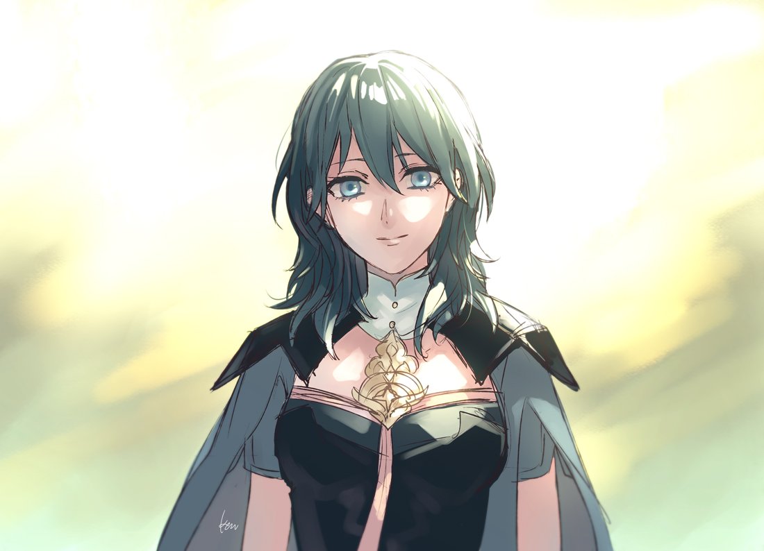 Safebooru - 1girl akke blue eyes byleth (fire emblem) byleth eisner (female) cape fire emblem ...