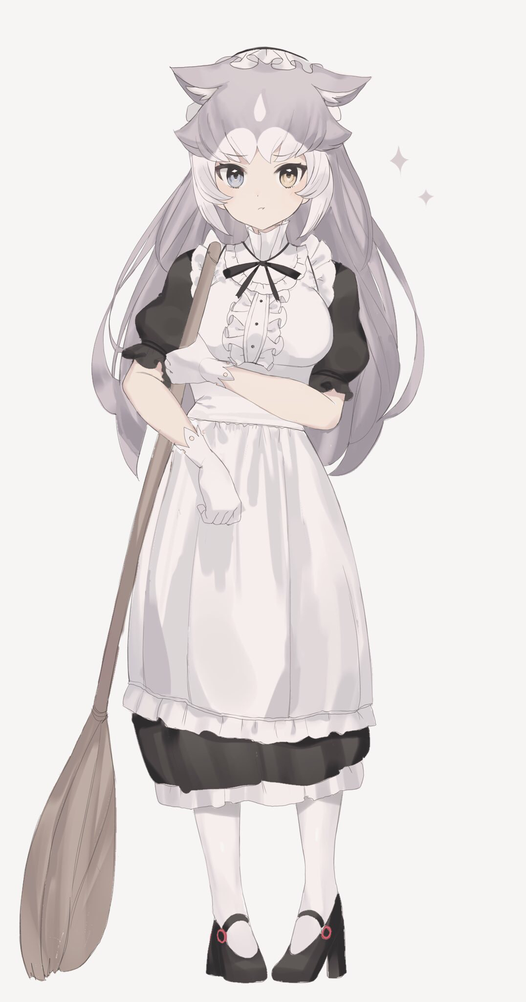 Safebooru - 1girl alternate costume alternate hair length alternate hairstyle animal ear fluff ...