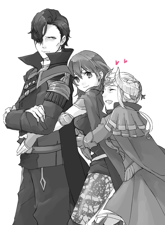 Safebooru - 2girls black hair byleth (fire emblem) byleth eisner ...