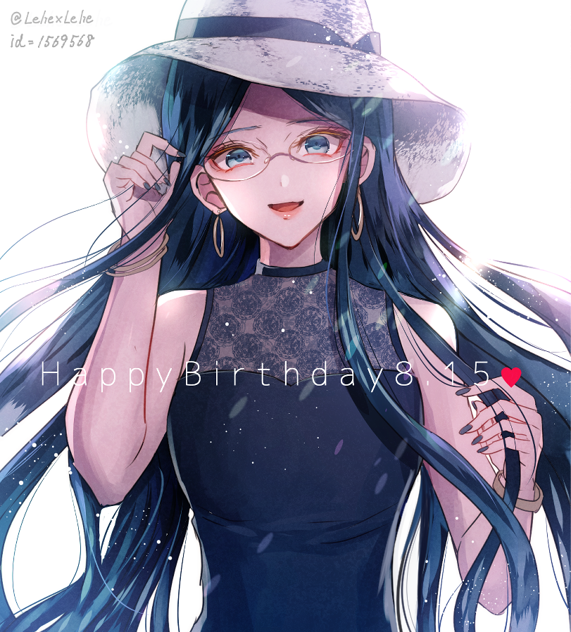Safebooru - alternate costume artist name bangs blue hair commentary request dangan ronpa dated ...