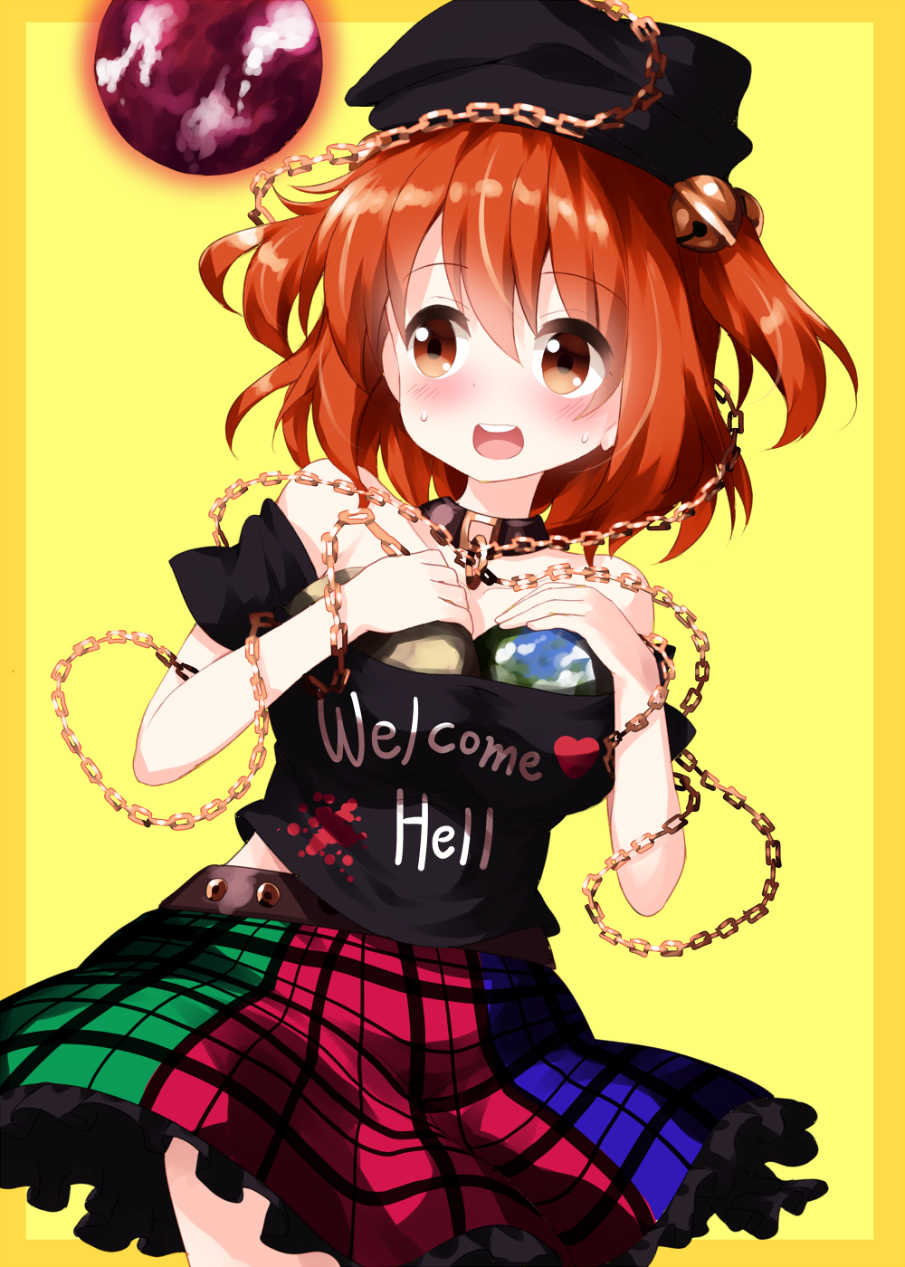 Safebooru 1girl Bare Shoulders Bell Belt Black Belt Black Choker