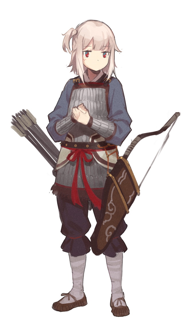 Safebooru 1girl Armor Arrow Bangs Bow Weapon Chinese Armor Chinese 8376