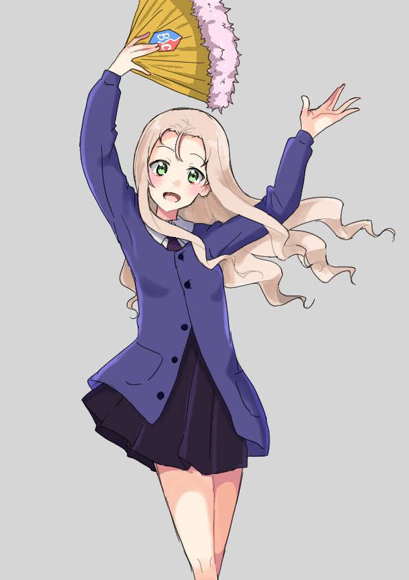 Safebooru - 1girl bc freedom (emblem) bc freedom school uniform blonde ...