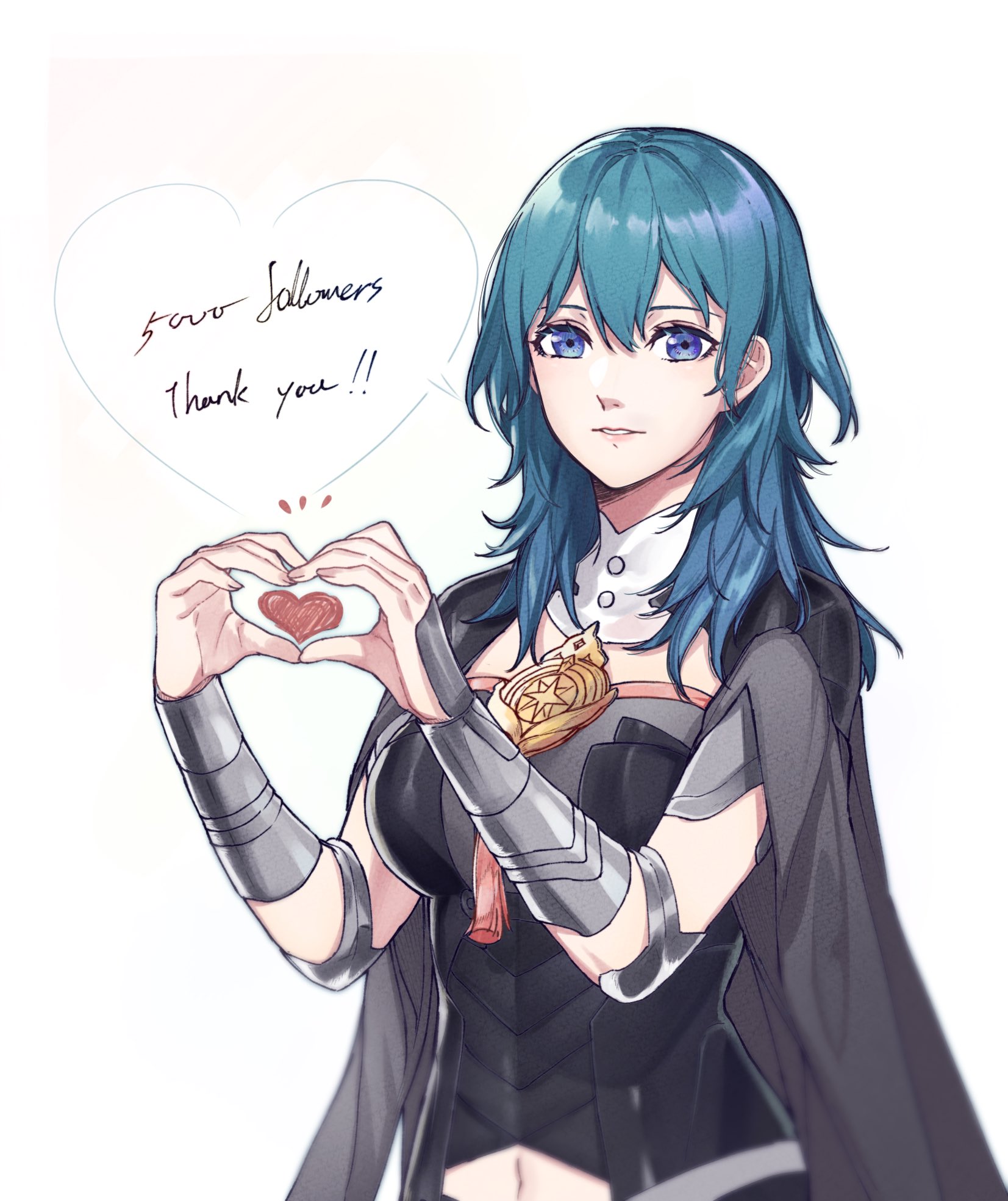 Safebooru - 1girl armor black cape blue eyes blue hair byleth (fire emblem) byleth eisner ...