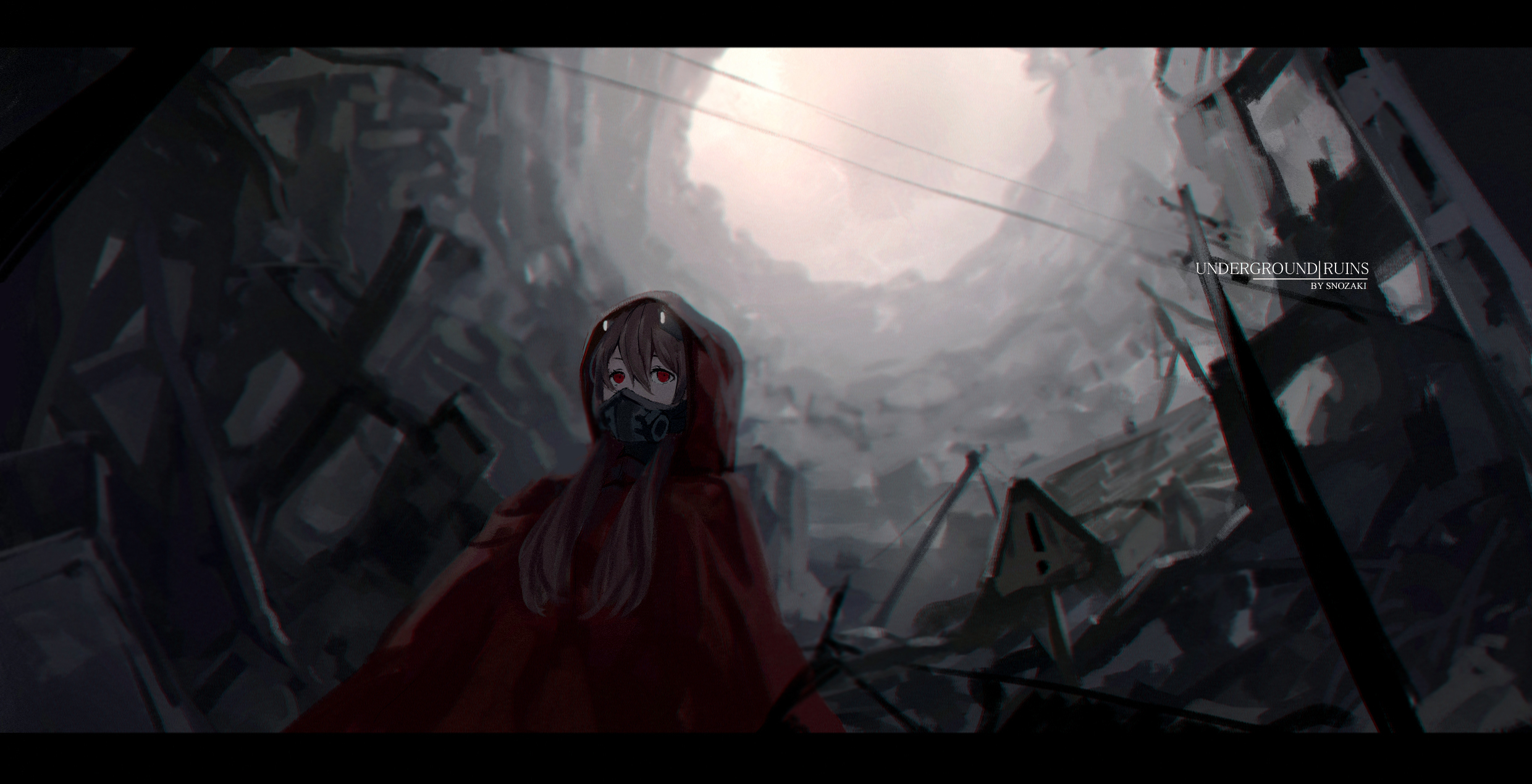 Safebooru - 1girl artist name brown hair chinese commentary chromatic ...