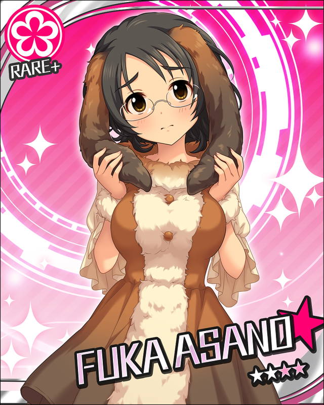 Safebooru - animal costume asano fuuka blush brown eyes brown hair ...