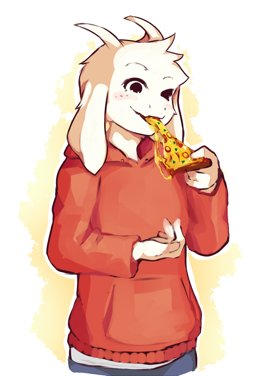Safebooru - 1boy aged up alternate costume asriel dreemurr caribun food ...